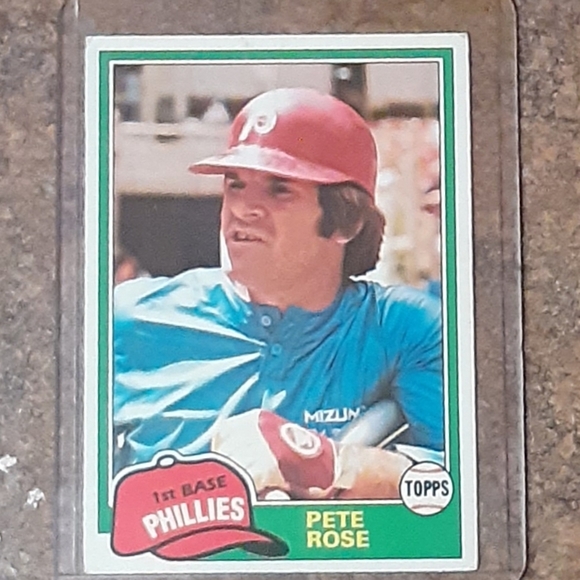 Topps | Other | Vintage Pete Rose Collectors Card | Poshmark